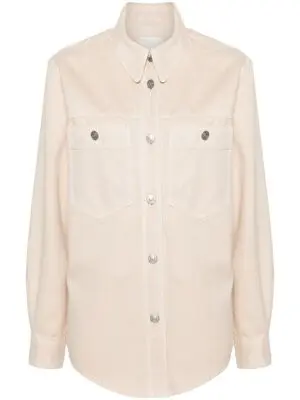 Isabel Marant Talbot Buttoned Shirt - Neutrals