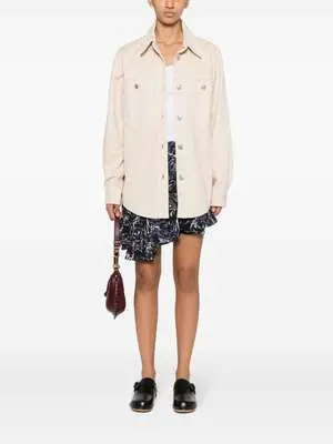 Isabel Marant Talbot Buttoned Shirt - Neutrals
