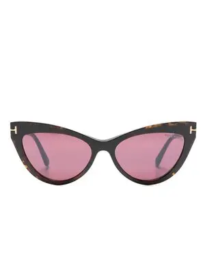 TOM FORD Cat-eye Double-frame Sunglasses
