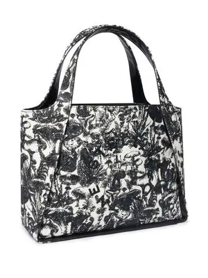 Stella McCartney Logo Fungi Forest-print Tote Bag