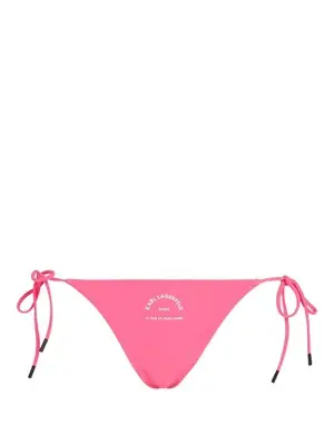 Karl Lagerfeld Rue St. Guillaume Bikini Bottom - Pink