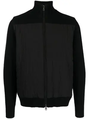 N.peal Quilted Long-sleeved Cashmere Jacket