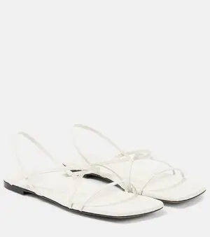 Proenza Schouler Leather Sandals - Beige