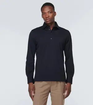 Brunello Cucinelli Cotton Polo Sweater