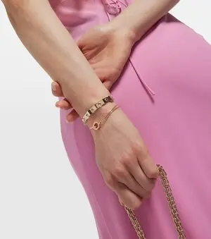 REPOSSI Berbere 18kt Rose Bracelet With Diamonds - Gold