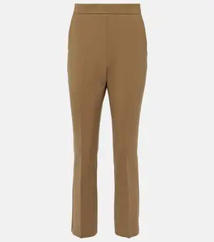 Max Mara Nepeta Straight Pants - Green