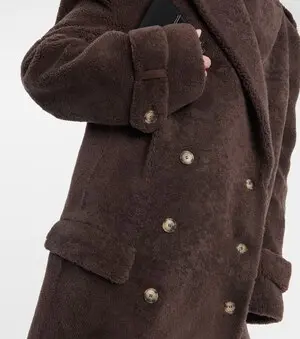 THE MANNEI Oversized Leather Coat
