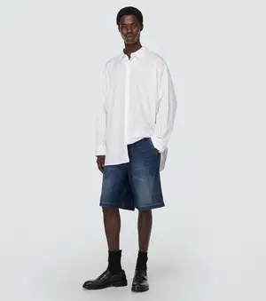 Valentino Garavani Denim Bermuda Shorts