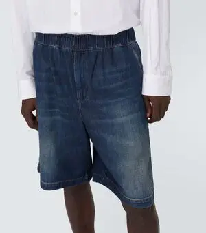 Valentino Garavani Denim Bermuda Shorts