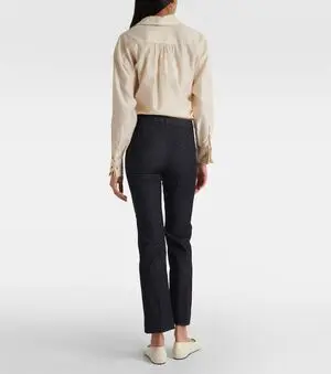 Max Mara Alan Cropped Flared Jeans