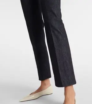 Max Mara Alan Cropped Flared Jeans