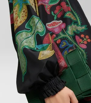 La DoubleJ Cerere Printed Silk Voile Blouse