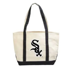 LOGO BRANDS Chicago White Sox Canvas Tote Bag