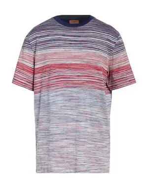 Missoni Man T-shirt Yellow Size M Cotton Purple