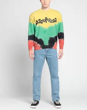 Dsquared2 Cotton Sweatshirt - Yellow