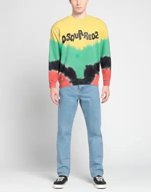 Dsquared2 Cotton Sweatshirt - Yellow