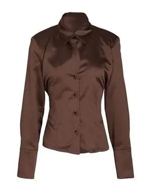 8 BY YOOX Cut-out Fitted Blouse Shirt