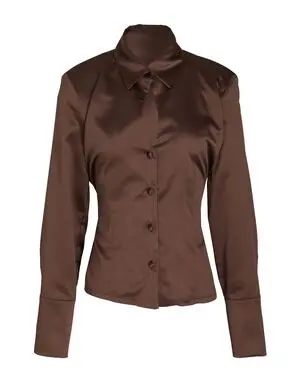 8 BY YOOX Cut-out Fitted Blouse Shirt