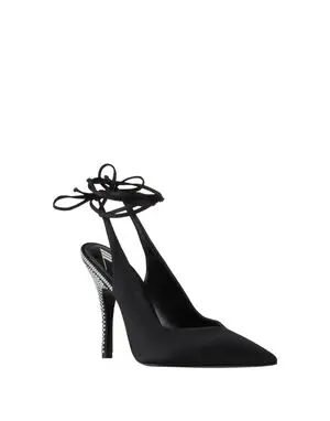 Attico Pumps With Buckle-fastening Ankle Strap - Black