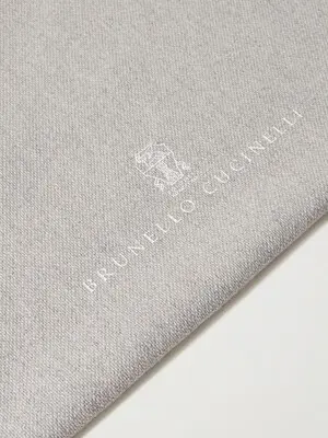 Brunello Cucinelli Leather-trimmed Canvas Tote
