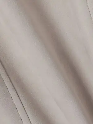Brunello Cucinelli Bead-embellished Suede Biker Jacket