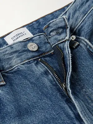 Citizens Of Humanity Zurie High-rise Straight-leg Jeans - Blue