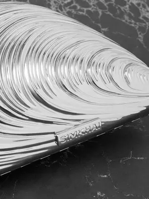 Simkhai Bridget Clutch - Silver