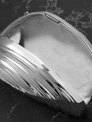 Simkhai Bridget Clutch - Silver