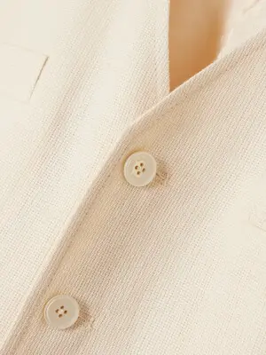 Ralph Lauren Berke Linen And Silk-blend Canvas Midi Dress