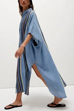 Free People Vacation Mode Kaftan Seamist