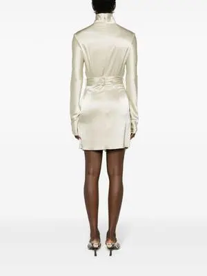 Nanushka Charon Twist-front Minidress