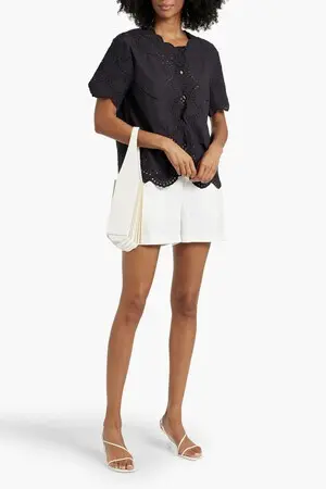 Loulou De Saison Seto Twill Shorts - Off-white