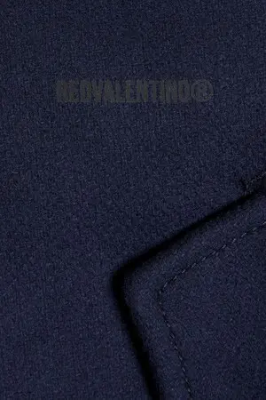 Red Valentino Cropped Wool-blend Bomber Jacket