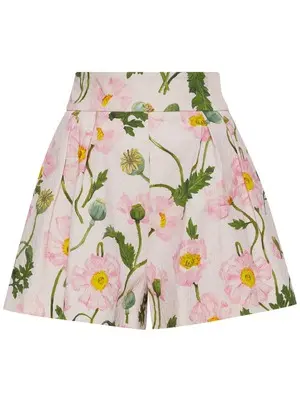 Oscar De La Renta Frill Shorts For Women