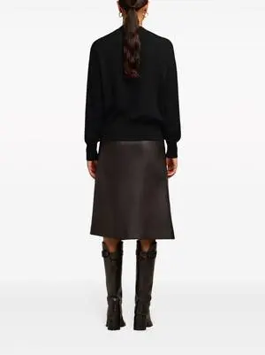 AMI Paris De Coeur Wool Sweater - Black