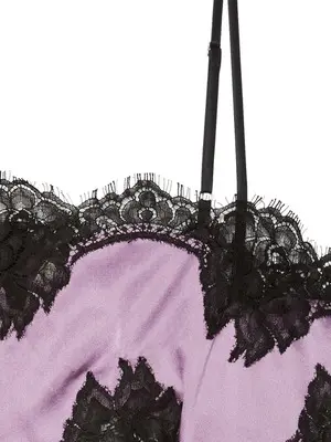 FLEUR DU MAL Lace-trimmed Bandeau Top