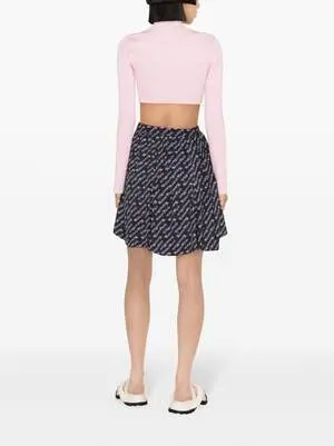 Kenzo X Verdy Flared Miniskirt - Blue
