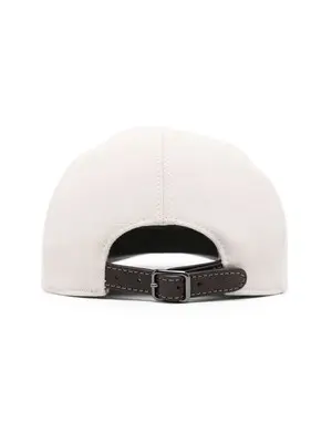 Brunello Cucinelli Monili Chain Curved-peak Cap