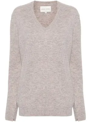 Loulou De Saison Serafini V-neck Cashmere Jumper