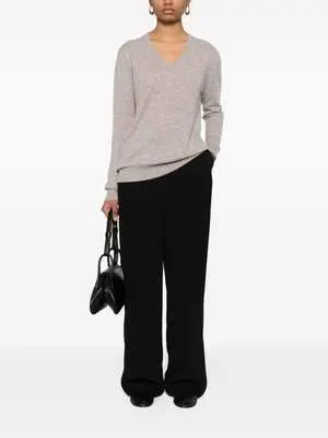 Loulou De Saison Serafini V-neck Cashmere Jumper