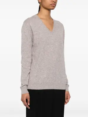 Loulou De Saison Serafini V-neck Cashmere Jumper