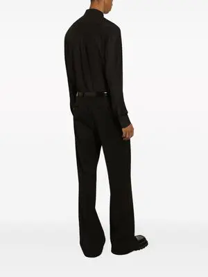 Dolce & Gabbana Logo-print Silk Shirt