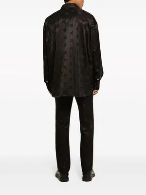 Dolce & Gabbana Monogram-jacquard Trousers