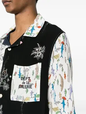 GALLERY DEPT. Parker Mix-print Shirt