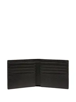 Bally Logo-stamp Leather Wallet - Black