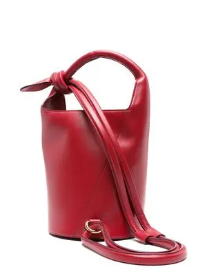 Jacquemus Le Petit Tourni Bucket Bag - Red