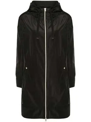 Herno Zip-up Hooded Coat