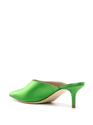 SCAROSSO Laura 60mm Mules - Green