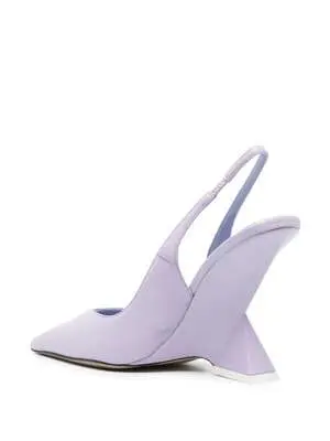 Attico Cheope 105mm Slingback Pumps