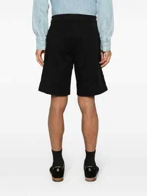 Brunello Cucinelli Cotton Bermuda Shorts - Black